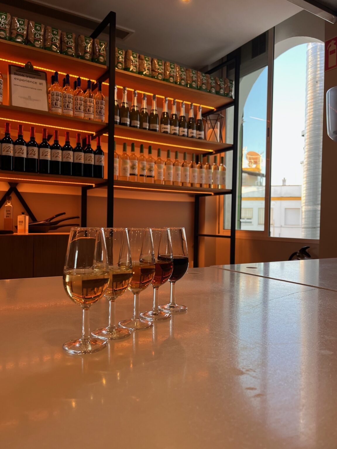 Sherry Wine Tasting – La Terraza del Cristina